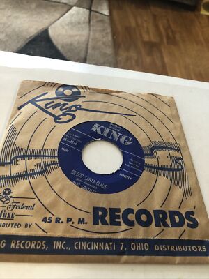 Babs Gonzales 1955 R&B 45 The Be-Bop Santa Claus /Watch Them ...