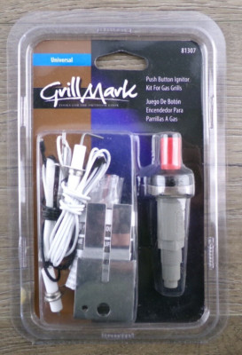 Grill Mark Universal Push Button Ignitor Kit for Gas Grills, 81307, New ...