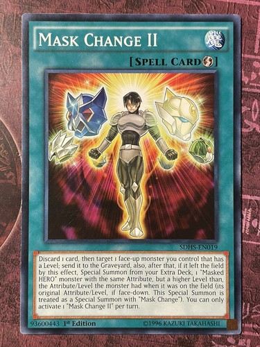 Mask Change II - SDHS-EN019 - Common - 1st Edition - LP | eBay