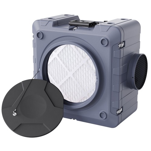 Air Scrubber Hepa 550 3 Stage Filtration Stackable Negative Air Machine ...