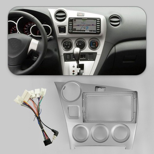 Car Stereo Radio Fascia Frame with Cable Harness Fit for Toyota MATRIX ...