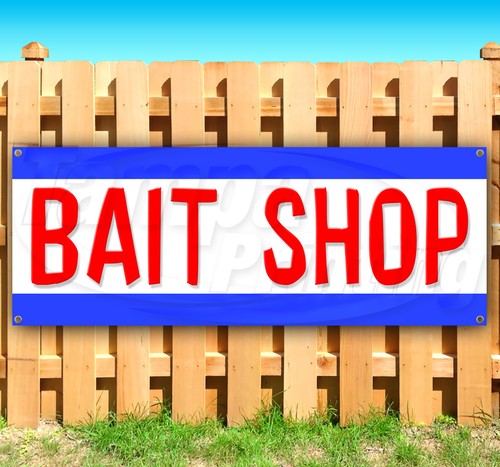 BAIT SHOP Advertising Vinyl Banner Flag Sign Many Sizes Available USA ...