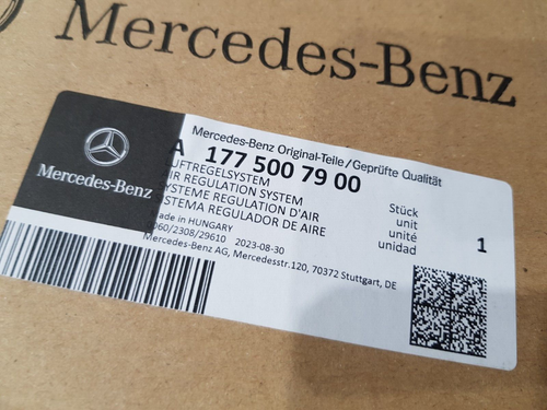 Mercedes-Benz a Class W177 2018 Front Air Duct Shroud P/n A1778850003 ...