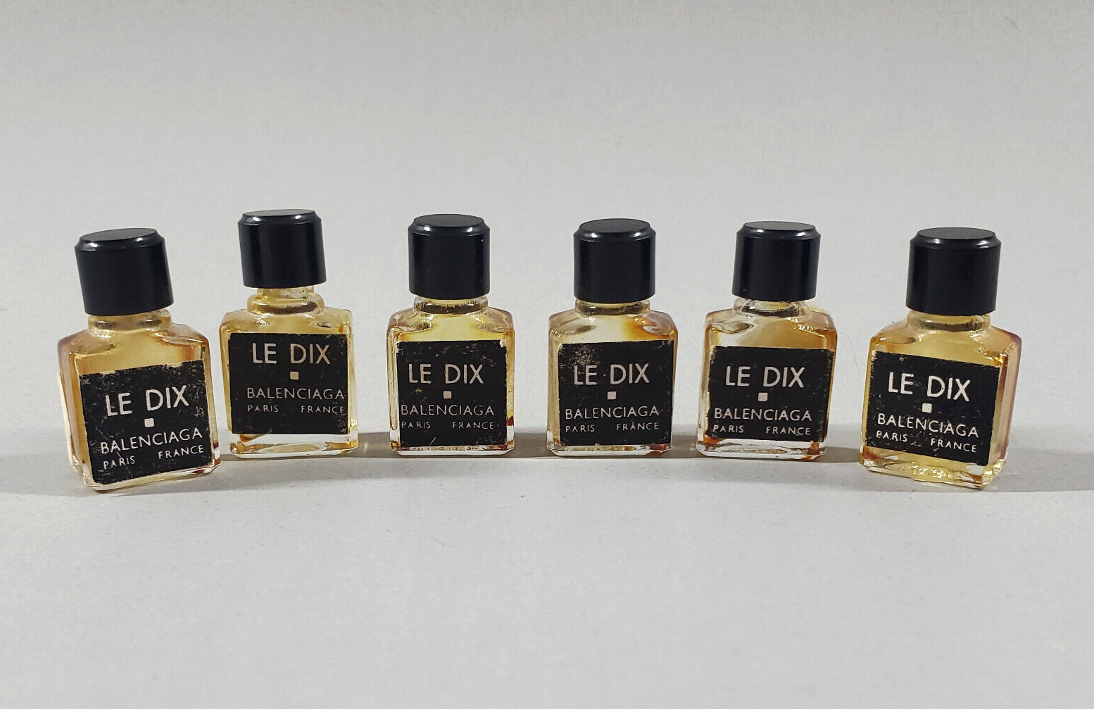 Vintage Le Dix by Balenciaga Paris New York Mini Parfume Perfume Sample ...