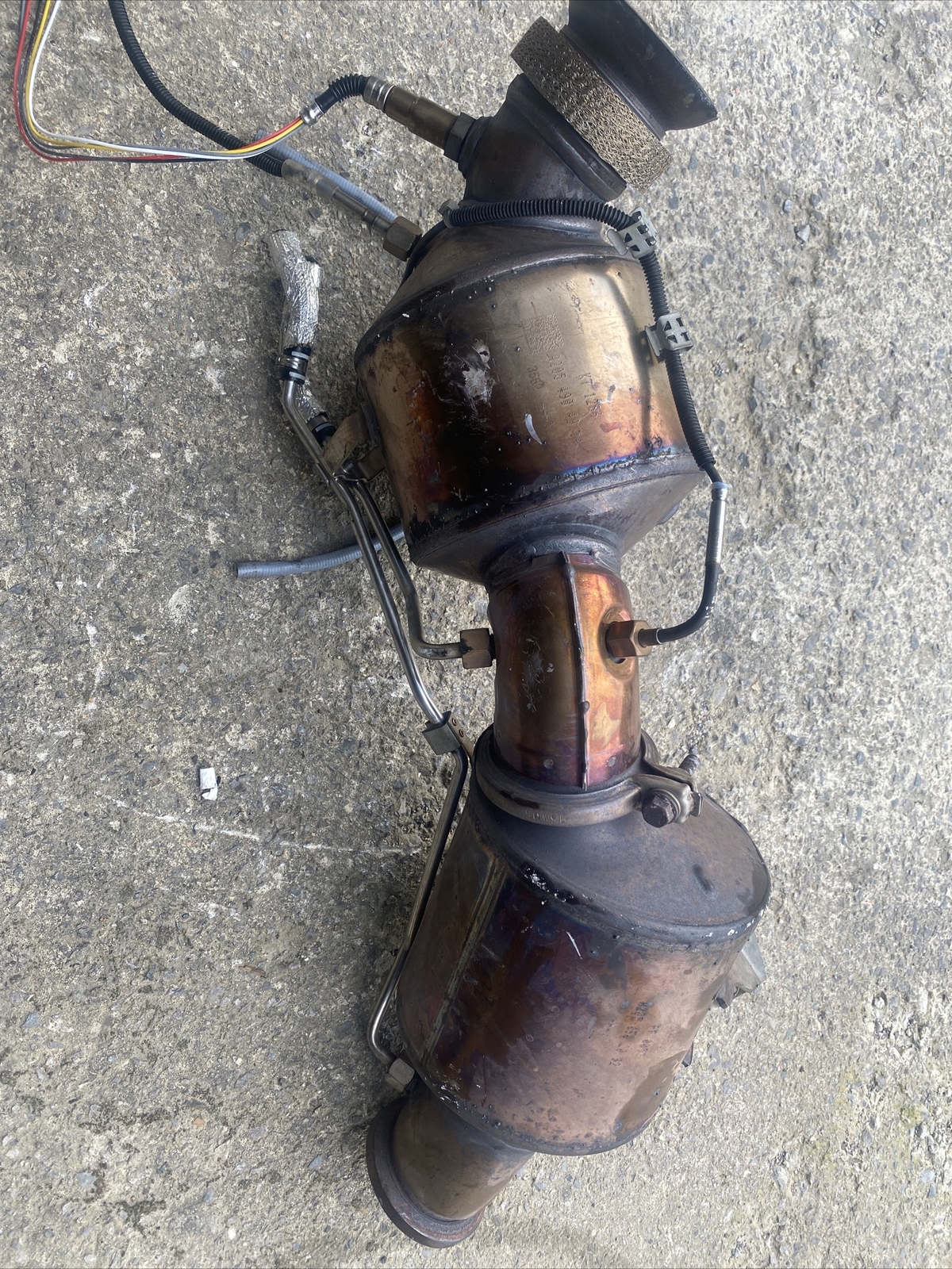 2015- MERCEDES C CLASS W205 CATALYTIC CONVERTOR DPF A2054904914 ...