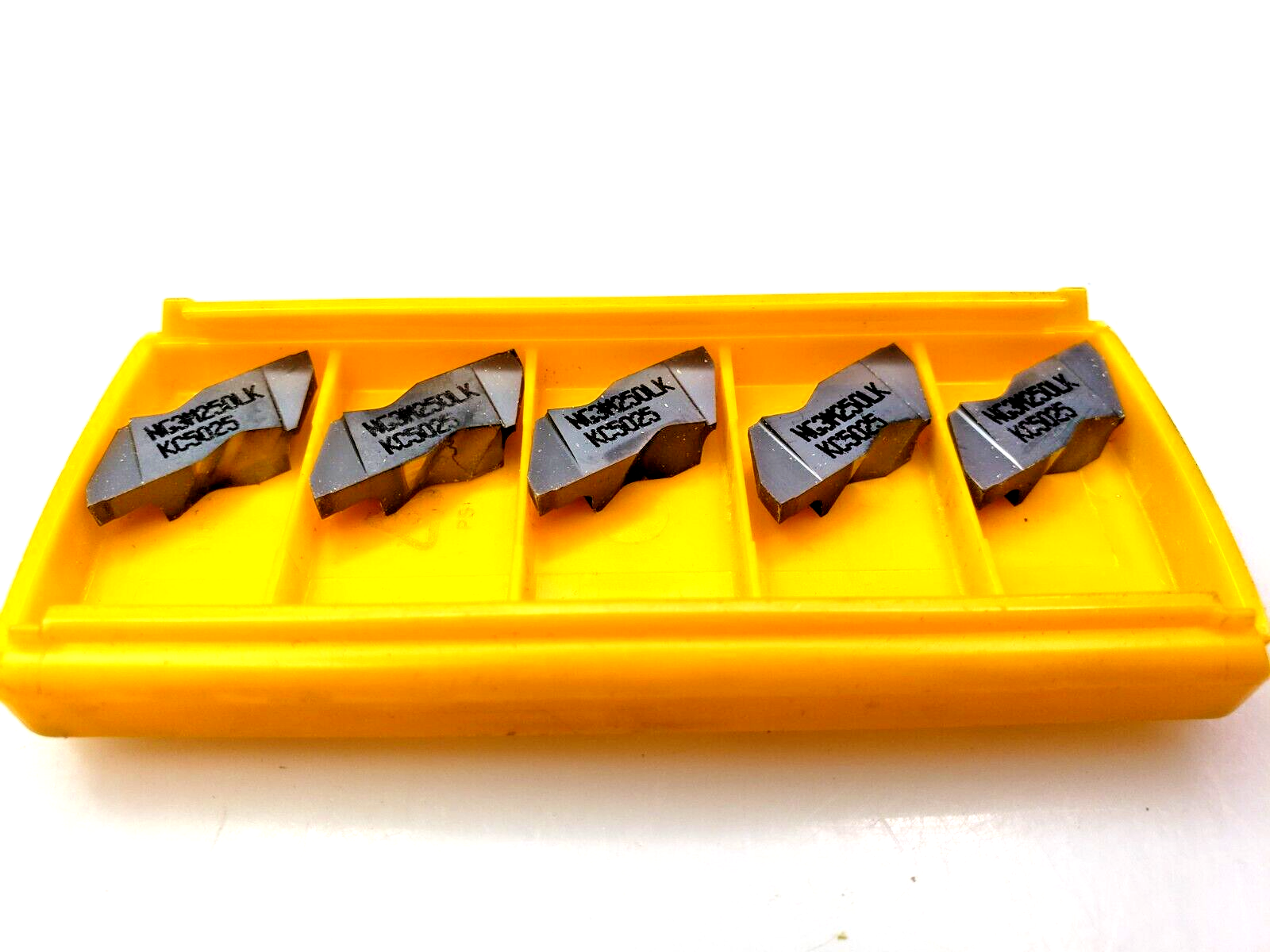 Kennametal NG3M250LK KC5025 Carbide Top-Notch Grooving Inserts (Box of ...