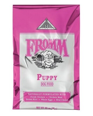 Fromm Family Classic Puppy Dog Food With Chicken Fish Oatmeal Brown ...