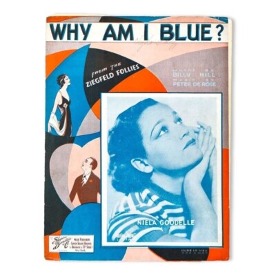 1934 Why Am I Blue? from The Ziegfeld Follies showing Niela Goodelle | eBay