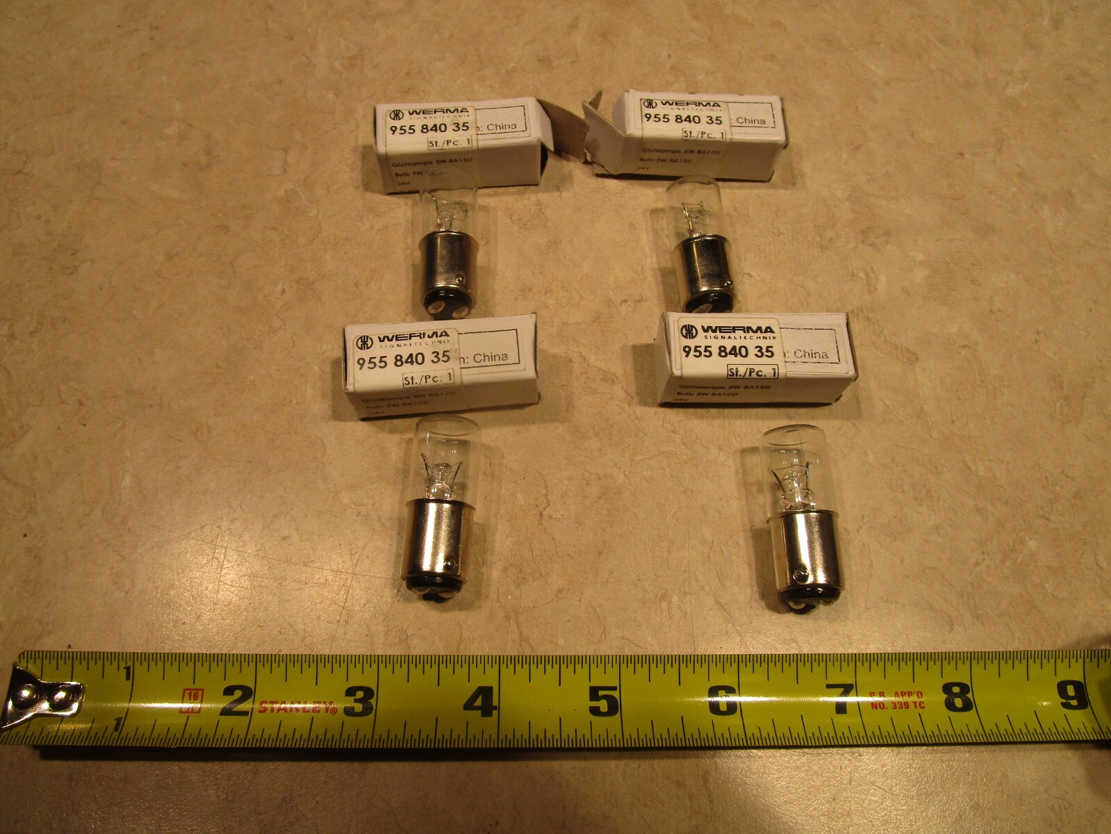 LOT OF 4 EUCHNER WERMA 955.840.35 BULB, R0248 | eBay