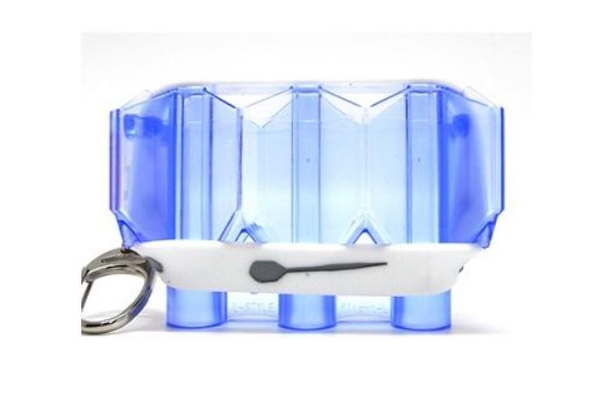 L-Style Krystal Dart Flight Case Clear Blue | eBay