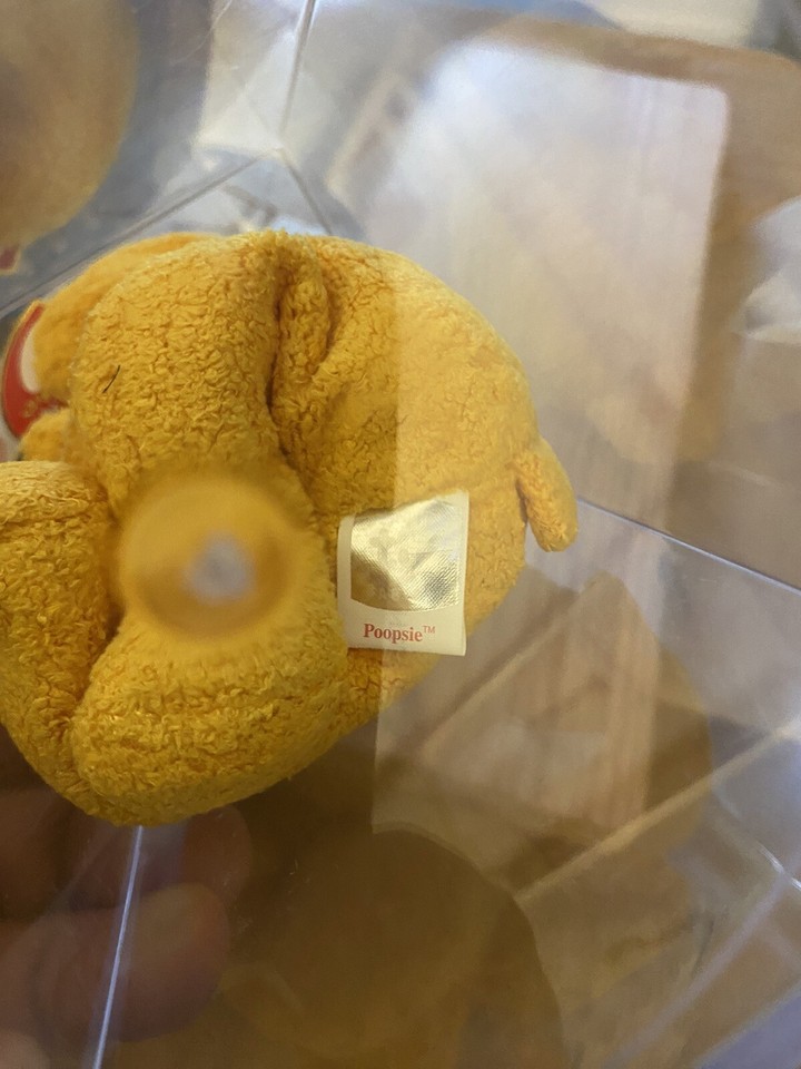 Ty Beanie Baby Poopsie the bear with Swing Tag 8" 2001 8421043811| eBay