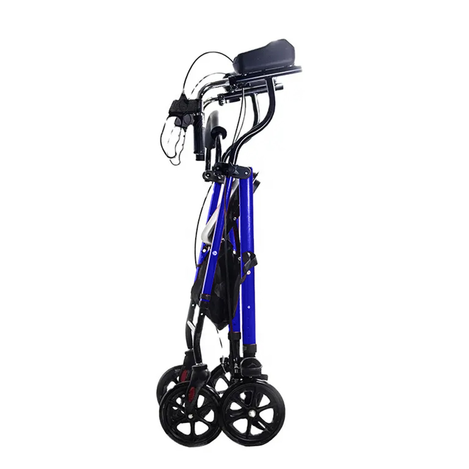 Upright Tall Rolling Walker Mobility Aid Rollator Tall Gutter Arm ...