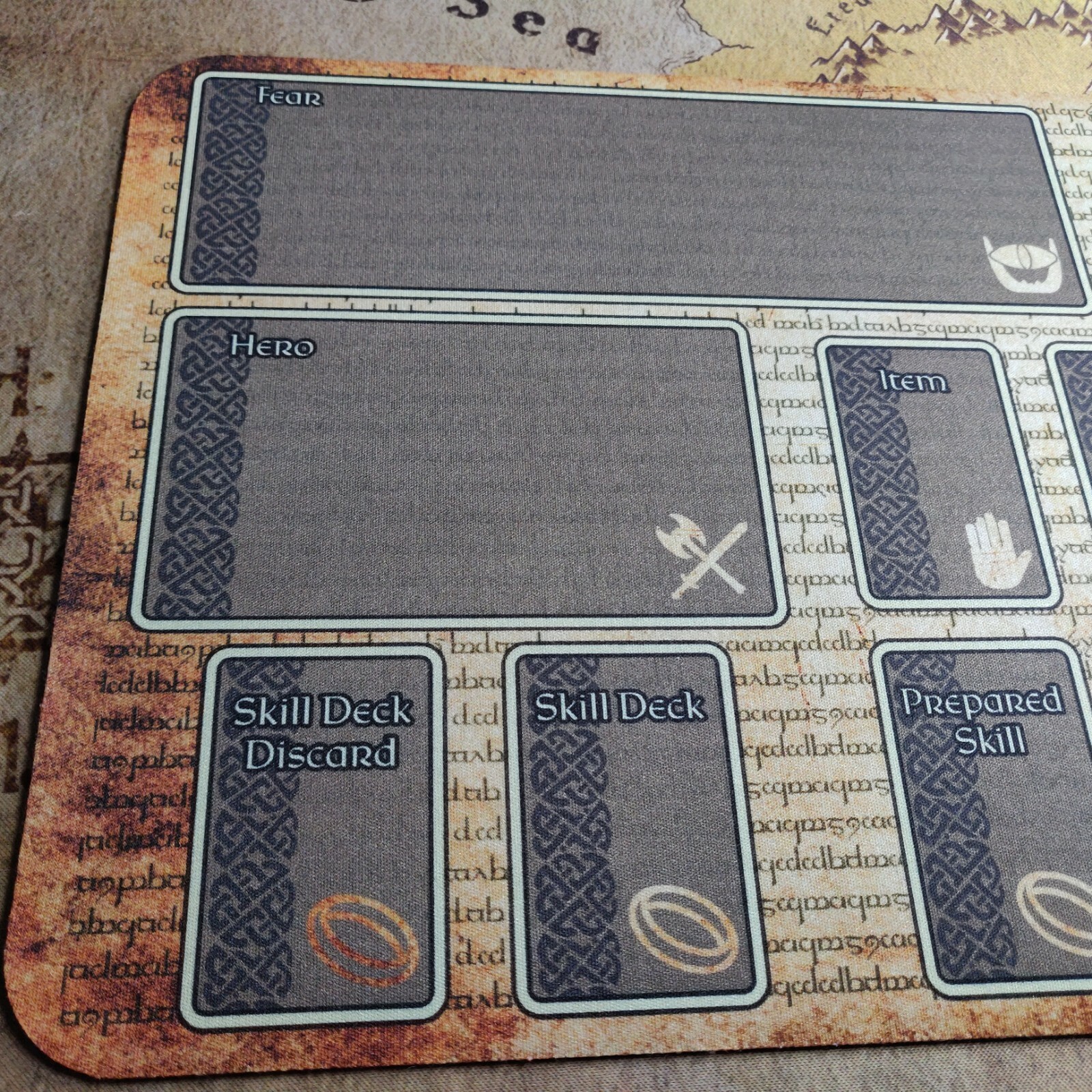 Lord of the Rings: Journeys in Middle Earth Player Mat/Game Mat for ...