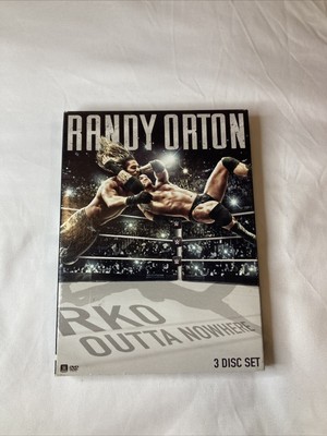 WWE Randy Orton DVD 3-Disc Set RKO OUTTA NOWHERE **see Note ...