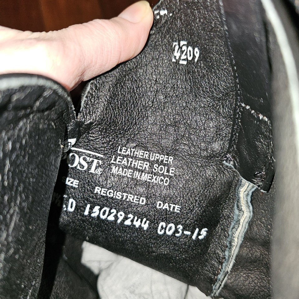 Dan Post Genuine Python Snakeskin Western Cowboy Boots Mens 8.5 Leather Sole | eBay