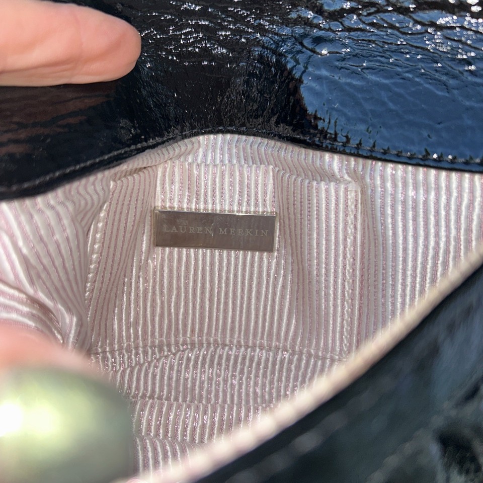 Lauren Merkin Clutch Patent Leather Bag | eBay