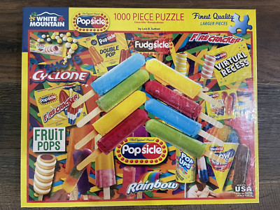 1000 Piece PUZZLE Popsicle FUDGESICLE Pop Ups Fruit Pots CYCLONE ...