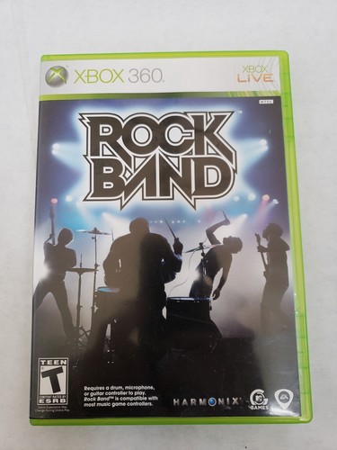 Xbox 360 Rock Band - Game Only FREE FAST SHIPPING Rockband | eBay