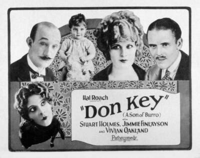 Don Key Poster Adults Top James Finlayson Vivien Oakland Old Movie ...
