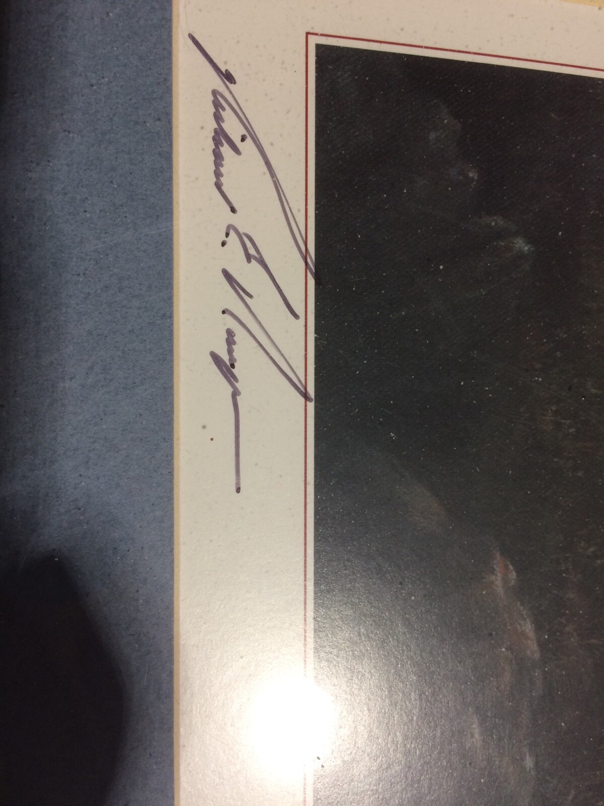 Lockheed Martin Lithograph. Signed In Ink By Artist Richard Thompson ...