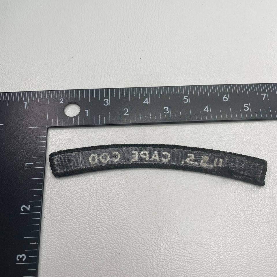 US Navy DESTROYER TENDER SHIP USS CAPE COD Tab Patch (Rocker, UIM) 26MQ ...