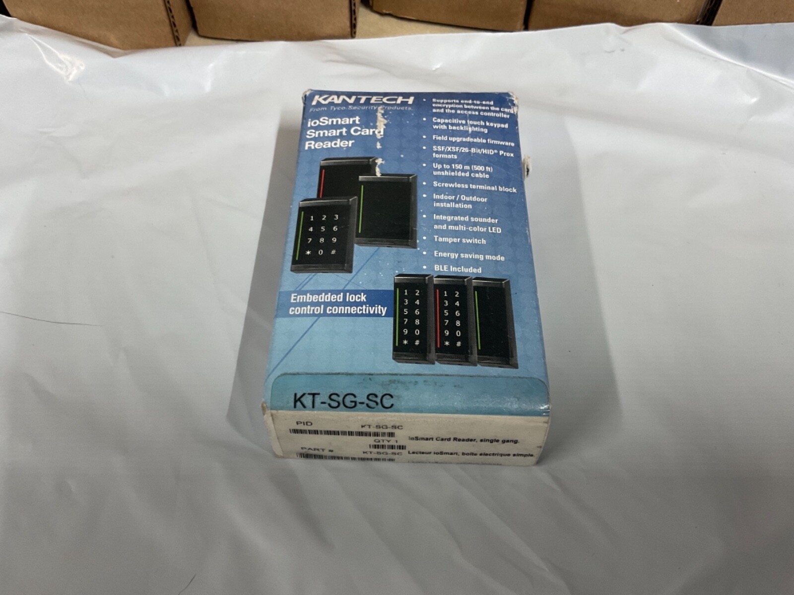 Kantech KT-SG-SC Smart Card Only, Single-Gang | eBay