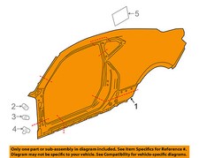 Chevrolet GM OEM Camaro Pillars Rocker Floor-uniside Assembly Right ...