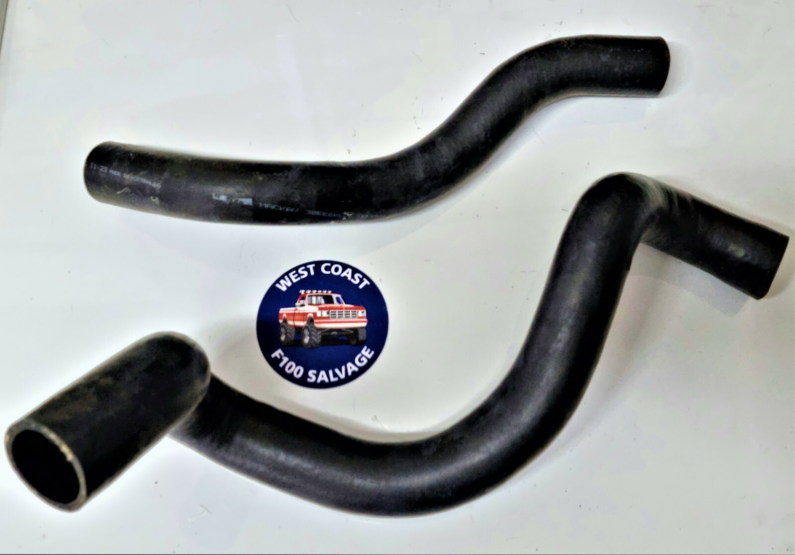 FORD F100 RADIATOR HOSE BOTTOM + TOP SUITS 81-85 F100 CLEVELAND V8 ...