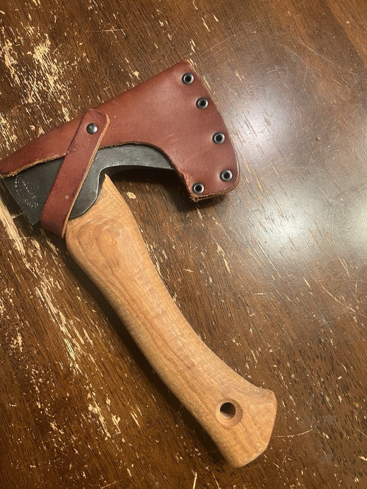 Gransfors Hand Hatchet Swedish Axe +Leather Sheath | eBay