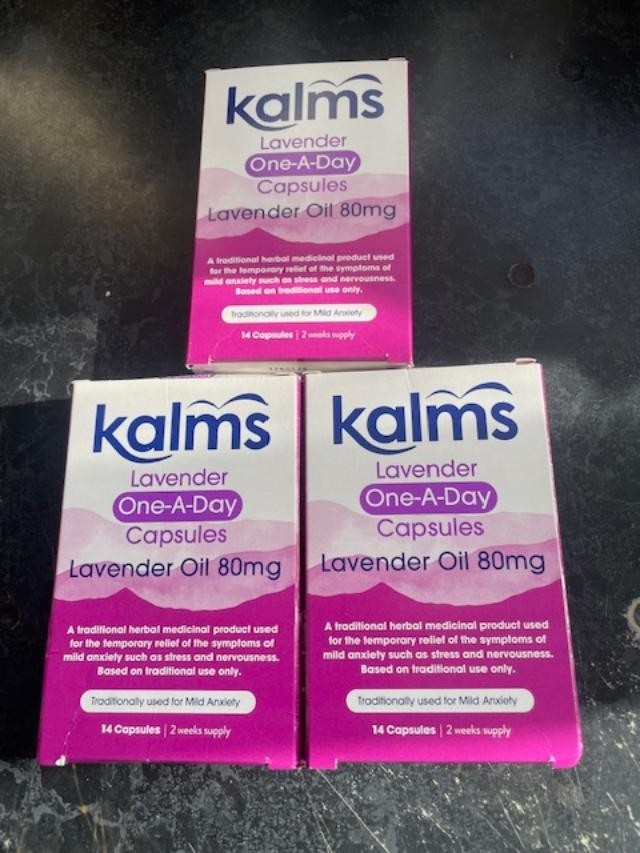 KALMS LAVENDER ONE A DAY CAPSULES 80MG X 42 CAPSULES, BBD 2029 | eBay UK