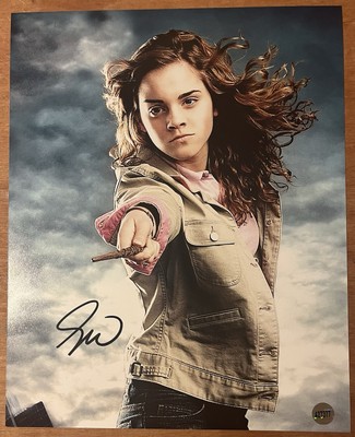 Emma Watson Signed Autographed 8x10 Harry Potter Hermione Photo With ...
