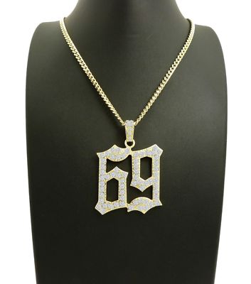 TEKASHI 69 PENDANT BOX,ROPE CUBAN CHAIN NECKLACE HIP HOP | eBay