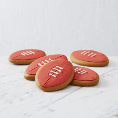 Football 32g Honey bread Biscuit Biscuit Cookie #424 | eBay Australia
