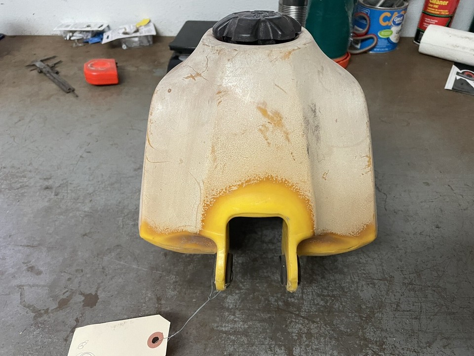 Yamaha PW80 Gas Tank PW 80 Vintage Yellow | eBay