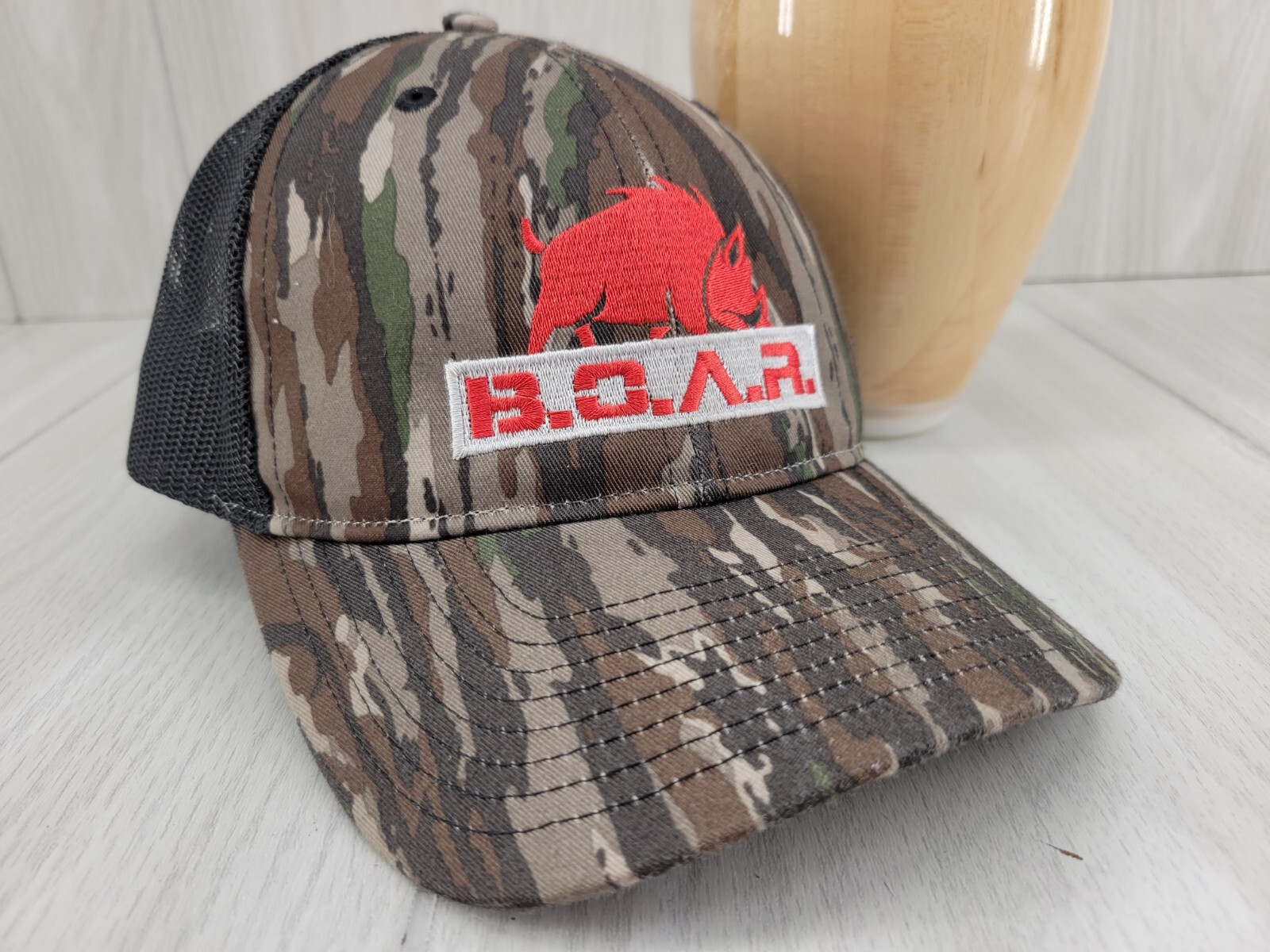 Boar Hunting Camo Snapback Adjustable Trucker Baseball Cap Hat | eBay