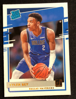 2020-21 Donruss Tyler Bey RC Dallas Mavericks Rated Rookie Card #243 | eBay