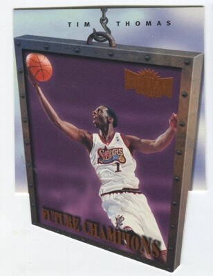 1997-98 Metal Universe Championship Tim Thomas Future Champions #13FC ...