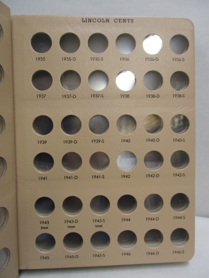 Dansco Coin Album #7100 Lincoln Cents 1909-2009 No Proofs 8-Page Album ...