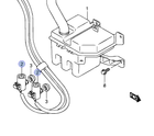 NEW Genuine Suzuki ALTO 2009-2014 Front & Rear WASHER PUMP Water ...