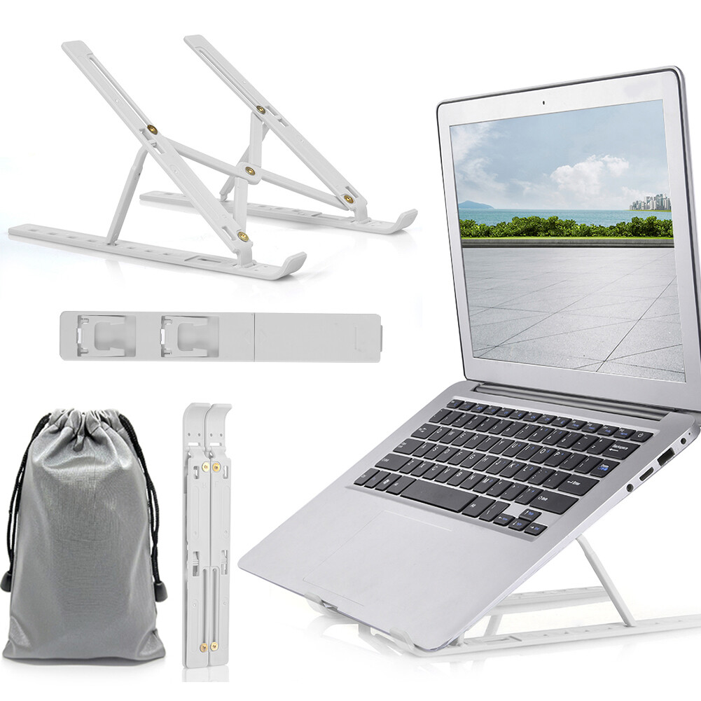 Foldable Laptop Stand with Storage Bag Portable Notebook Support Base ...