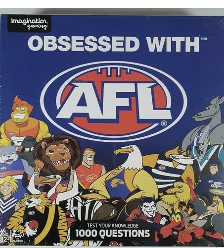 OBSESSED With AFL Football Footy Family Kids Toy Sport Fun Board Game ...