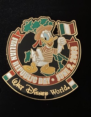 Disney Italian Republic Day Donald Duck LE Pin | eBay