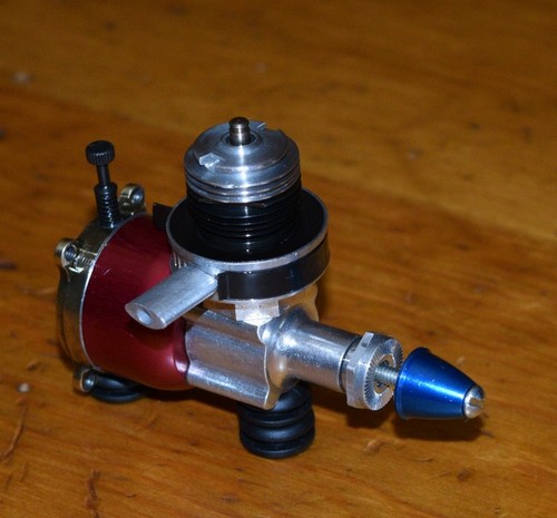 Cox QRC .049 model airplane engine muffler fuel tank vintage glow motor ...