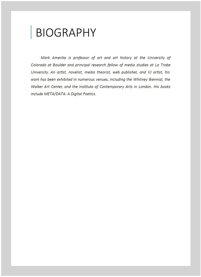 Remixth, Paperback by Amerika, Mark, Like New Used, Free shipping in ...