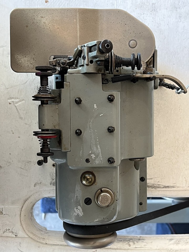 Merrow Industrial Sewing Machine M-4D-45 Head Table And Motor | eBay