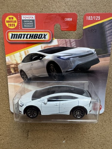 MATCHBOX Superfast 2023 TOYOTA PRIUS PRIME White #102 Combined Post | eBay