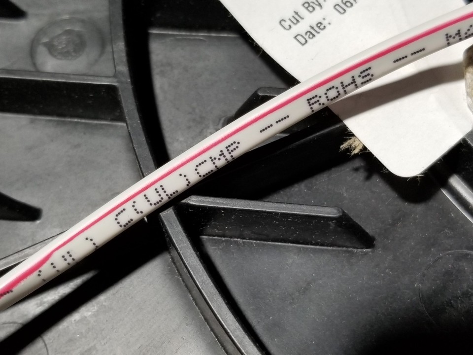 Carol E3042S 16/2C UnShielded Plenum Audio/Security Cable White/Red ...