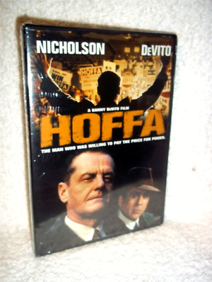 Hoffa (DVD, 2004) Jack Nicholson Danny DeVito biographical crime ...