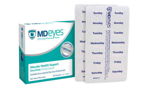 MDeyes 6 boxes of Macula Defence for Eyes AREDS 2 formula - 28 capsules ...