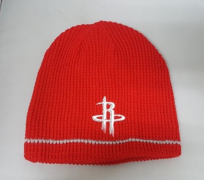 Houston Rockets Reversible Red Knitted Beanie NBA One Size Fits Most ...